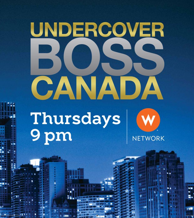 W Network spotlights Undercover Boss Canada » Media in Canada