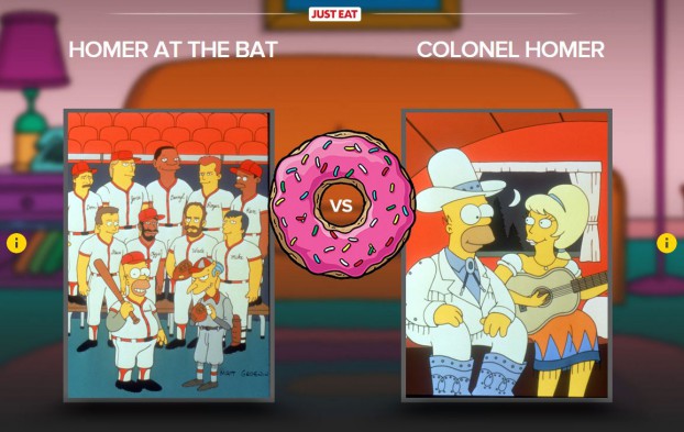 Global and Just Eat partner for Simpsons contest » Media in Canada