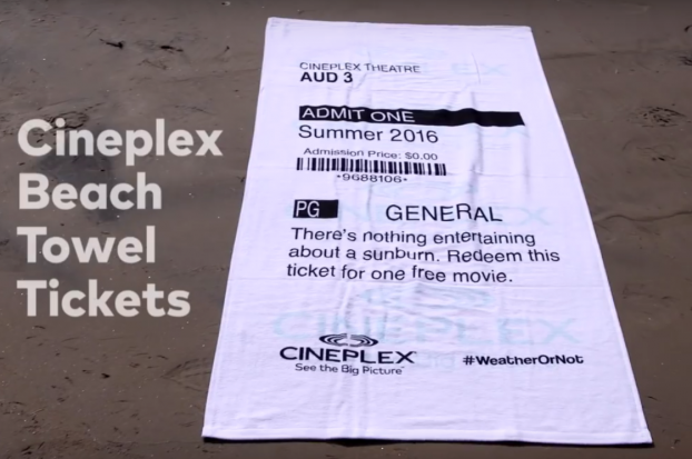 Cineplex takes to the beaches » Media in Canada
