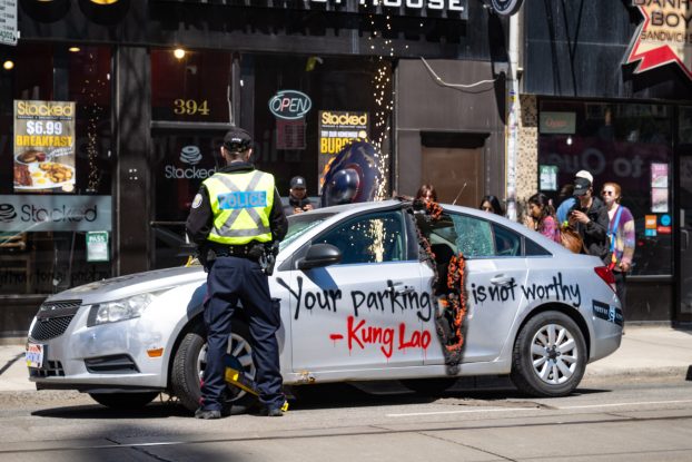 Spotted! Mortal Kombat launches scorched-car OOH stunt in Toronto ...